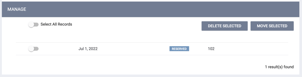 Making and Managing Reservations