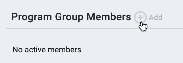 Creating and Managing Program Enrollments
