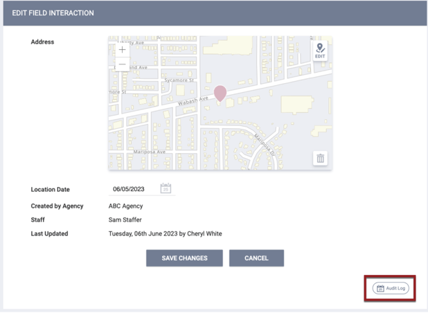 Location Tab Overview