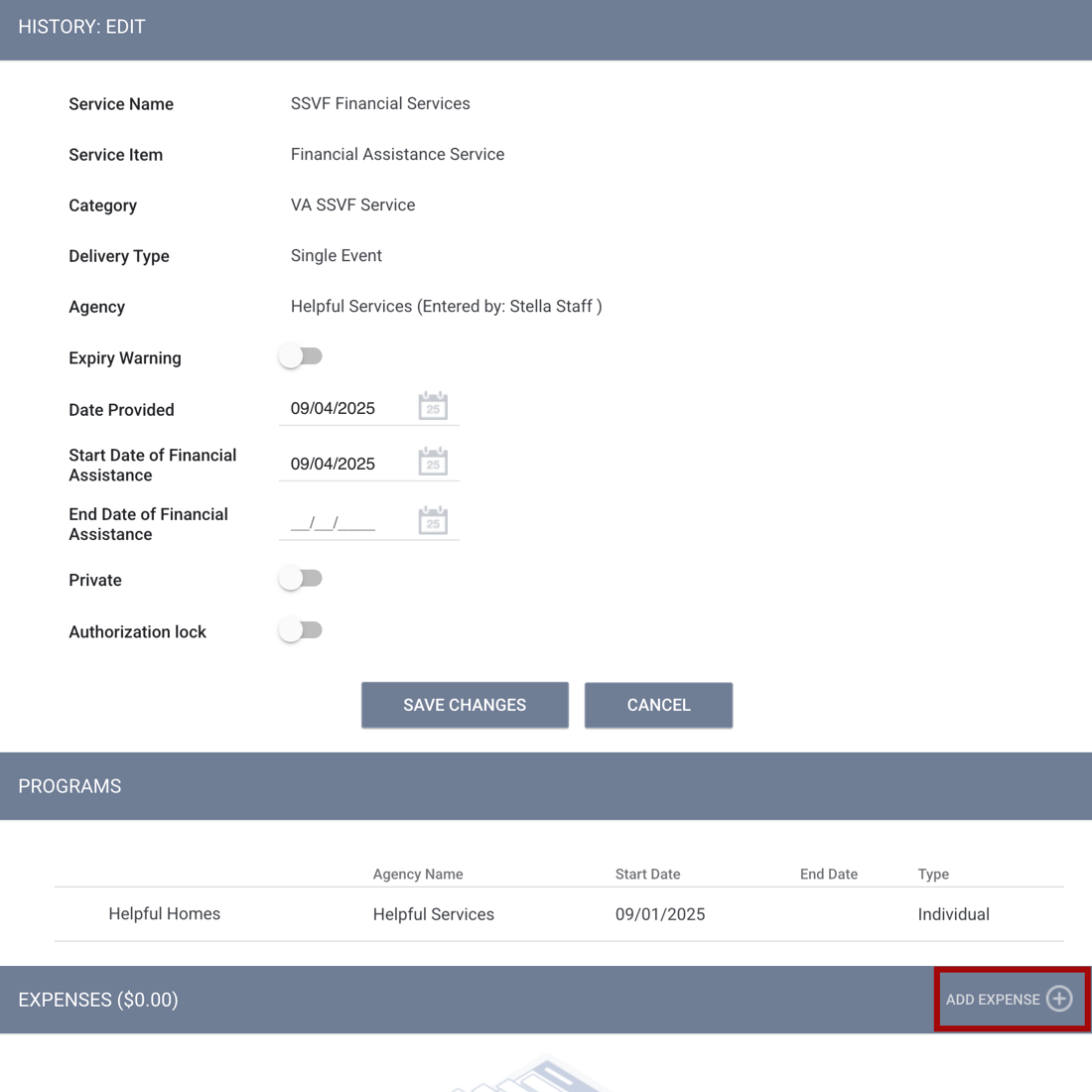 2026 HMIS Data Standards