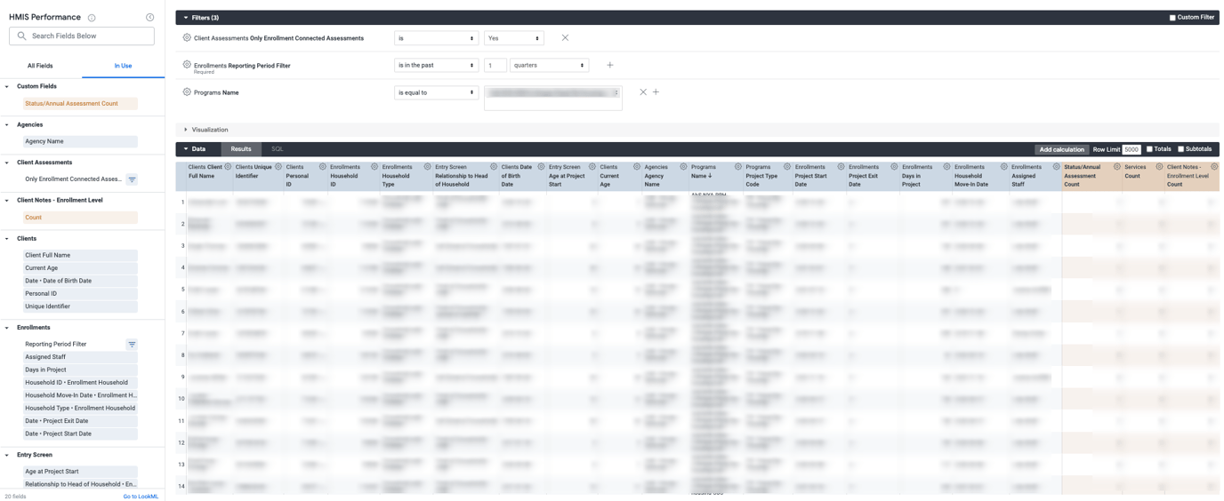 Program Roster Dashboard