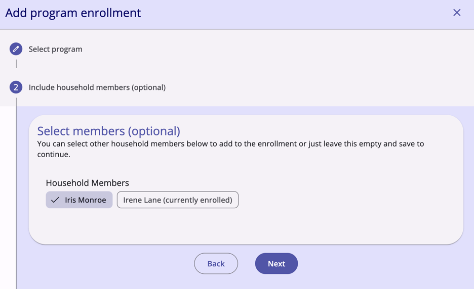 Creating and Managing Program Enrollments (New Clarity Interface)