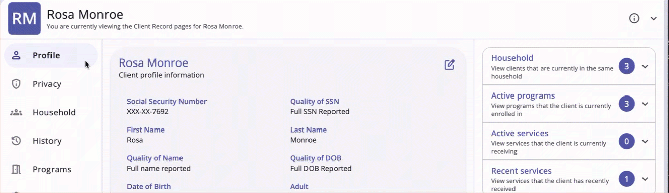 How Do I Exit a Client from a Program? (New Clarity Interface)