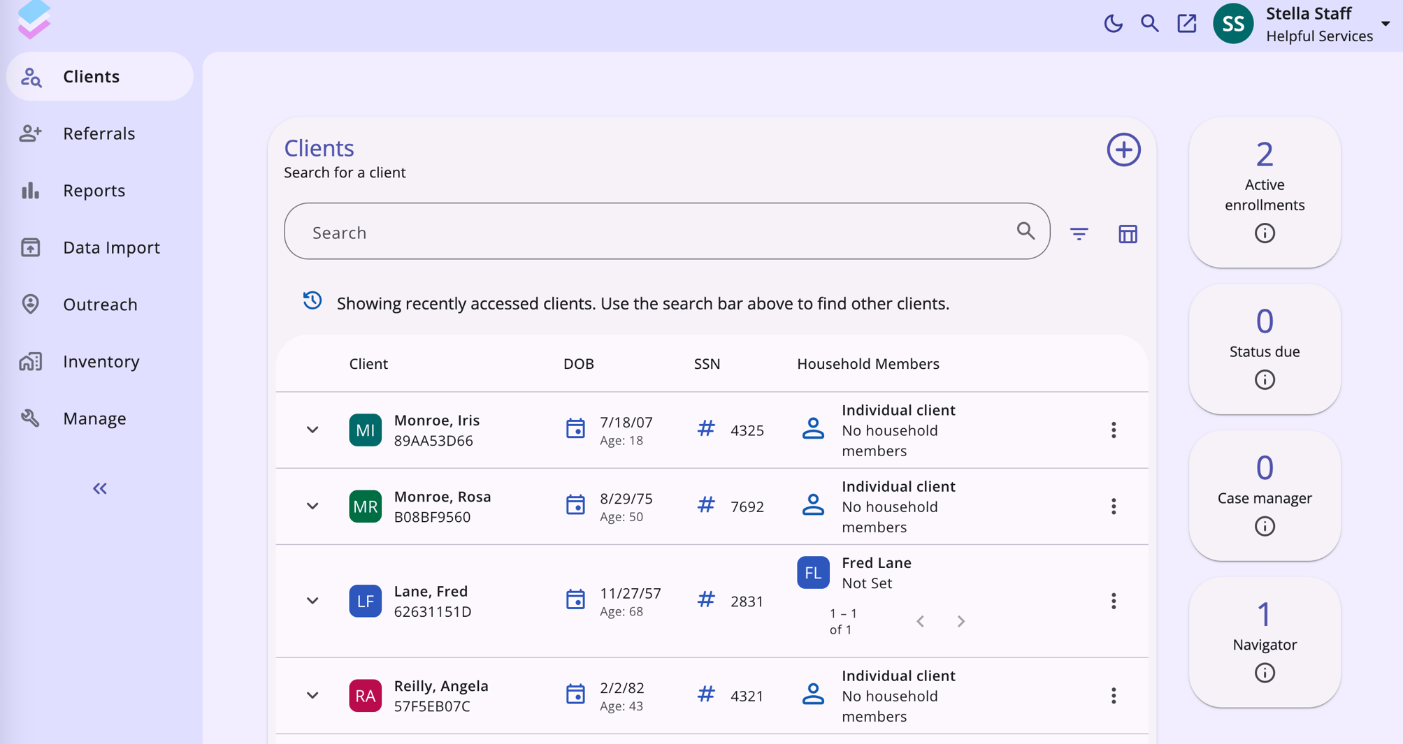 New Clarity Interface Overview