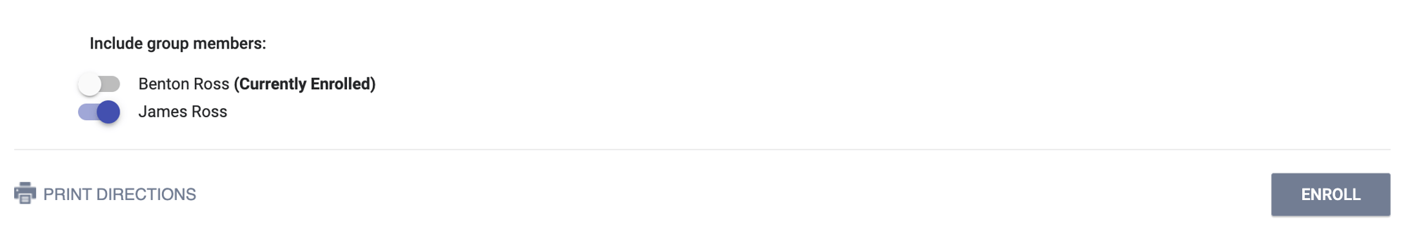 Creating and Managing Program Enrollments