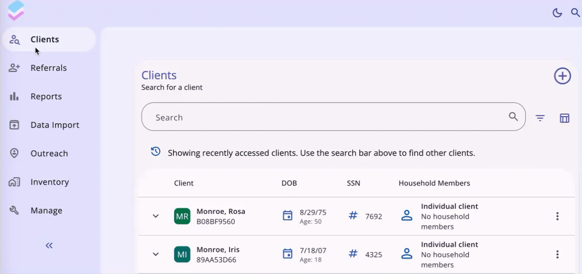 New Clarity Interface Overview