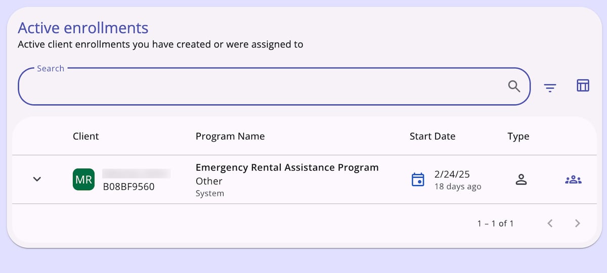 Caseload Management (New Clarity Interface)