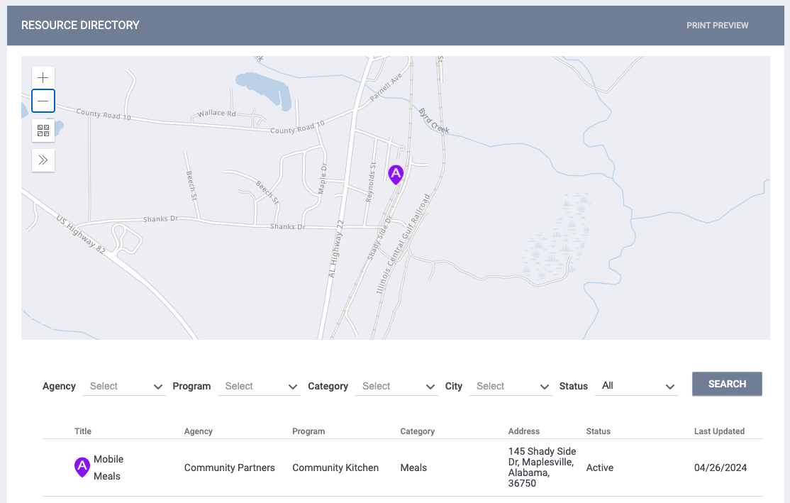 Customer Portal: Resource Directory