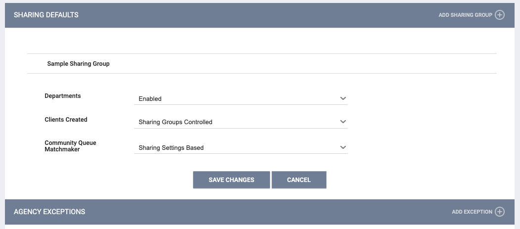 Introduction to Sharing Client Data